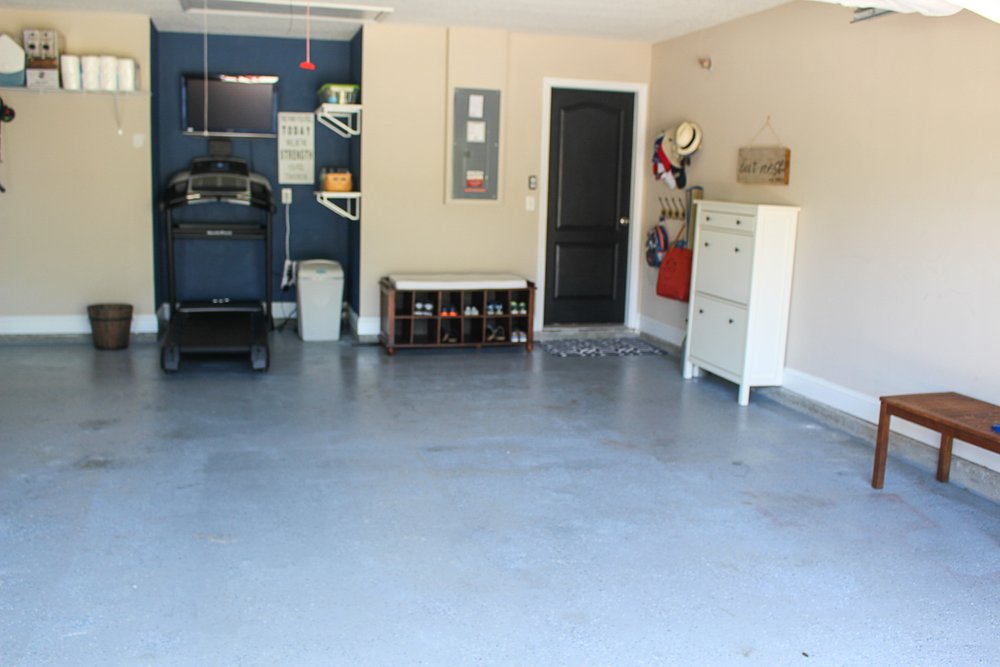 Garage Workout Area + Organization Tips — House by the Preserve