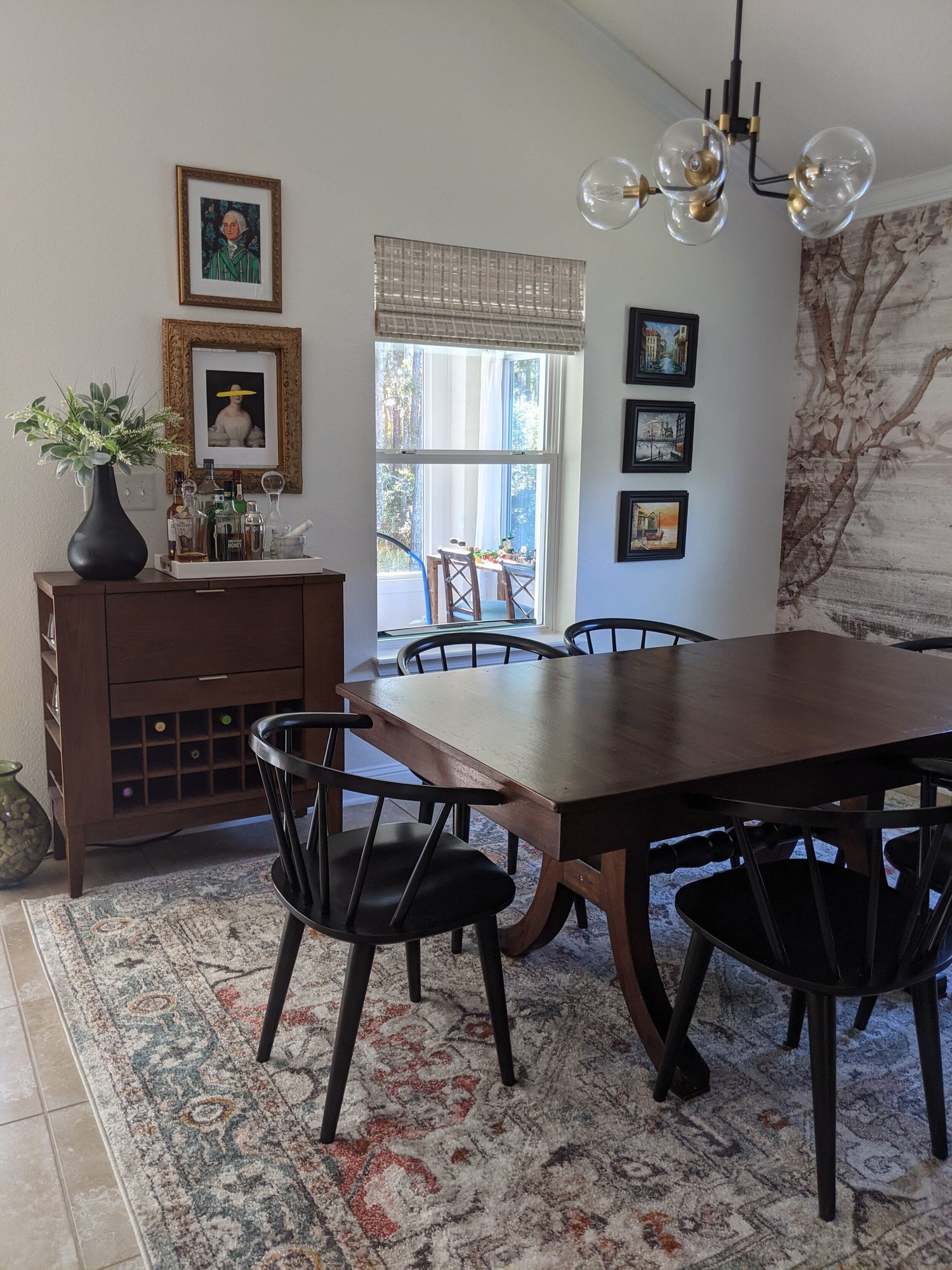 Dining Room Update: We installed a Mural! — House by the Preserve