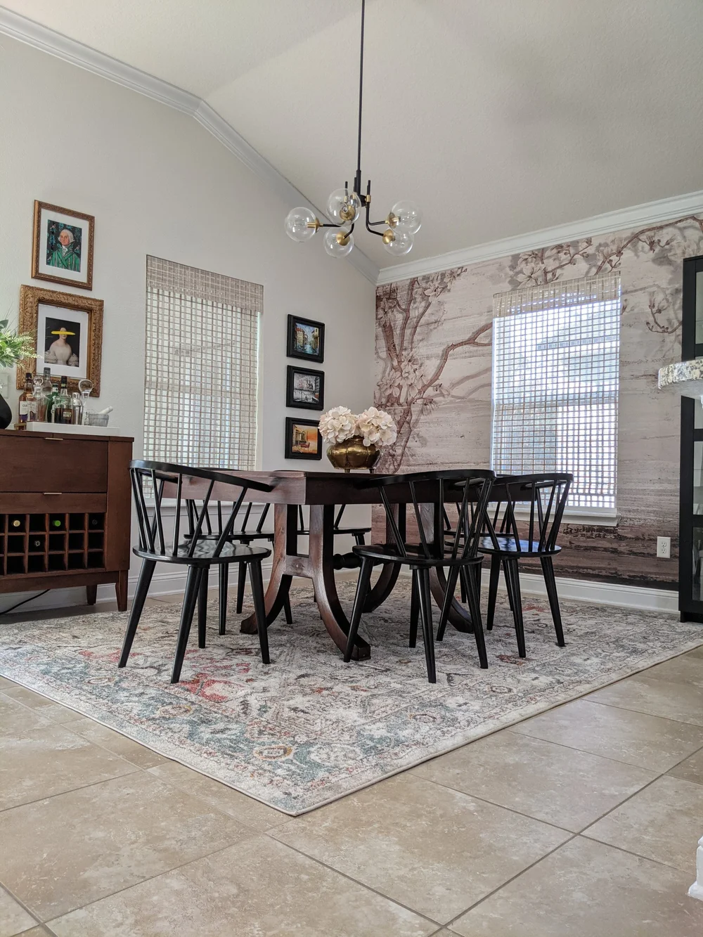 Dining Room Update: We installed a Mural! — House by the Preserve
