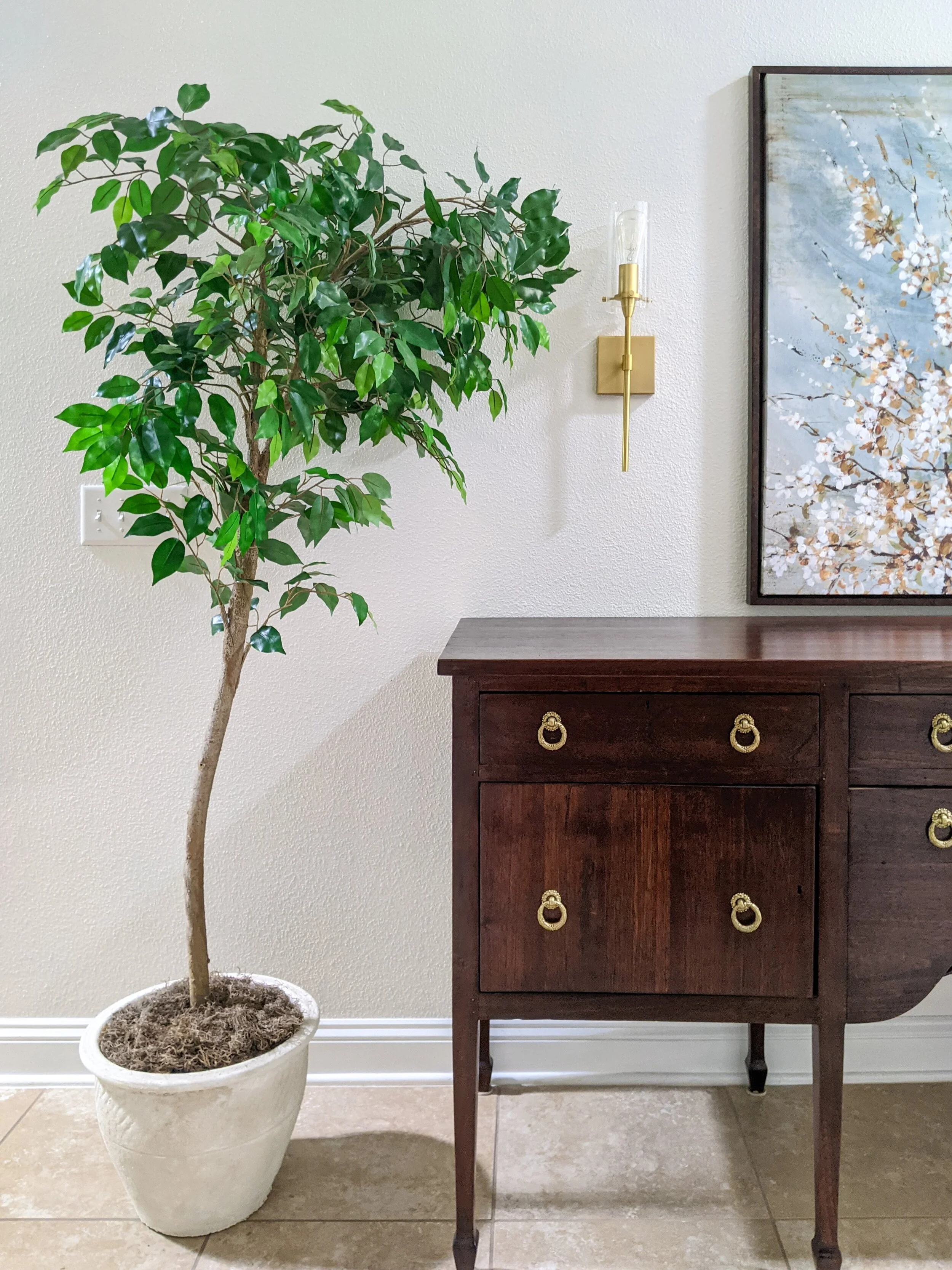 How to DIY a Faux Tree — House by the Preserve