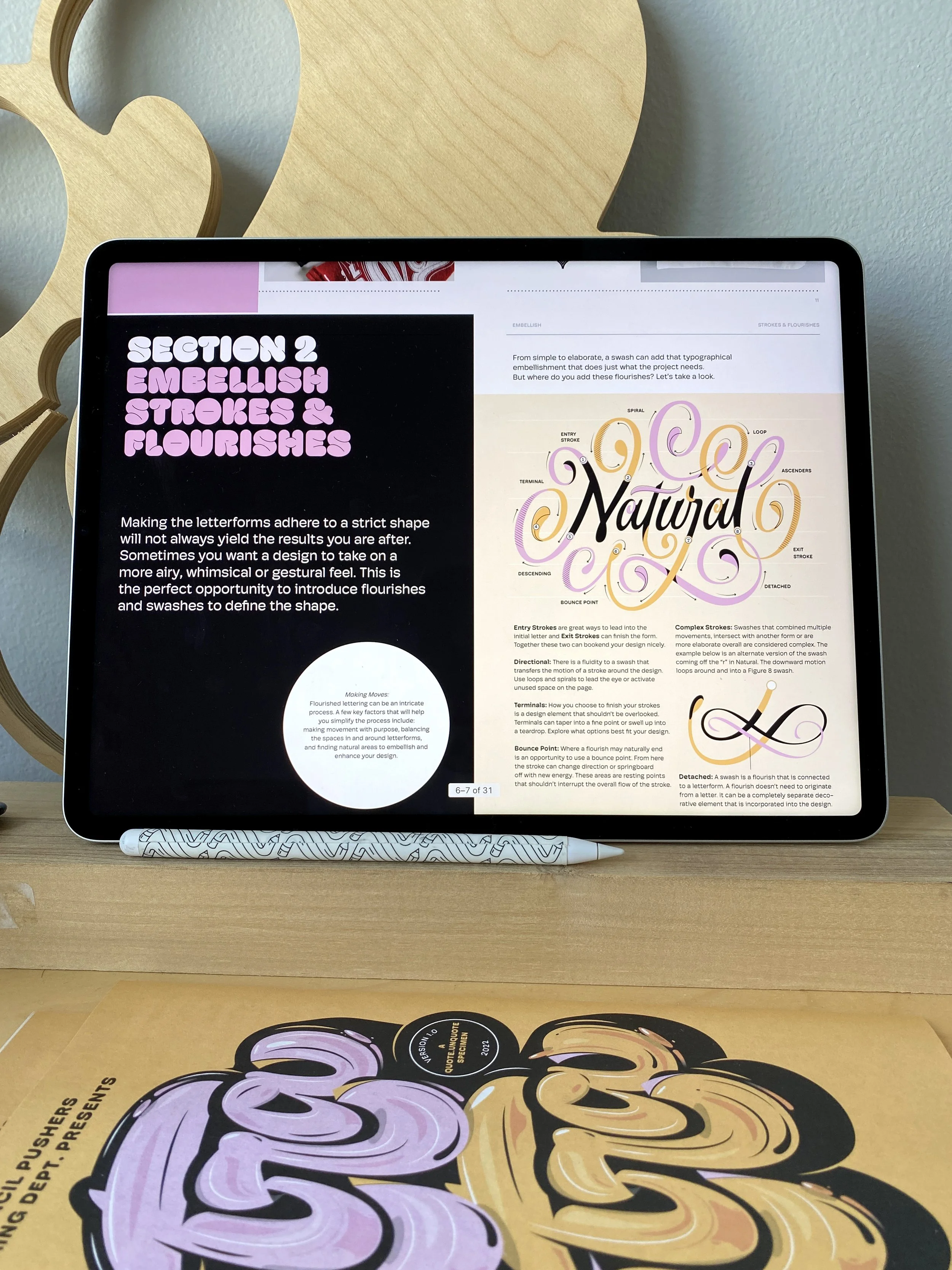 Extra Extra Lettering Workbook — PSTL