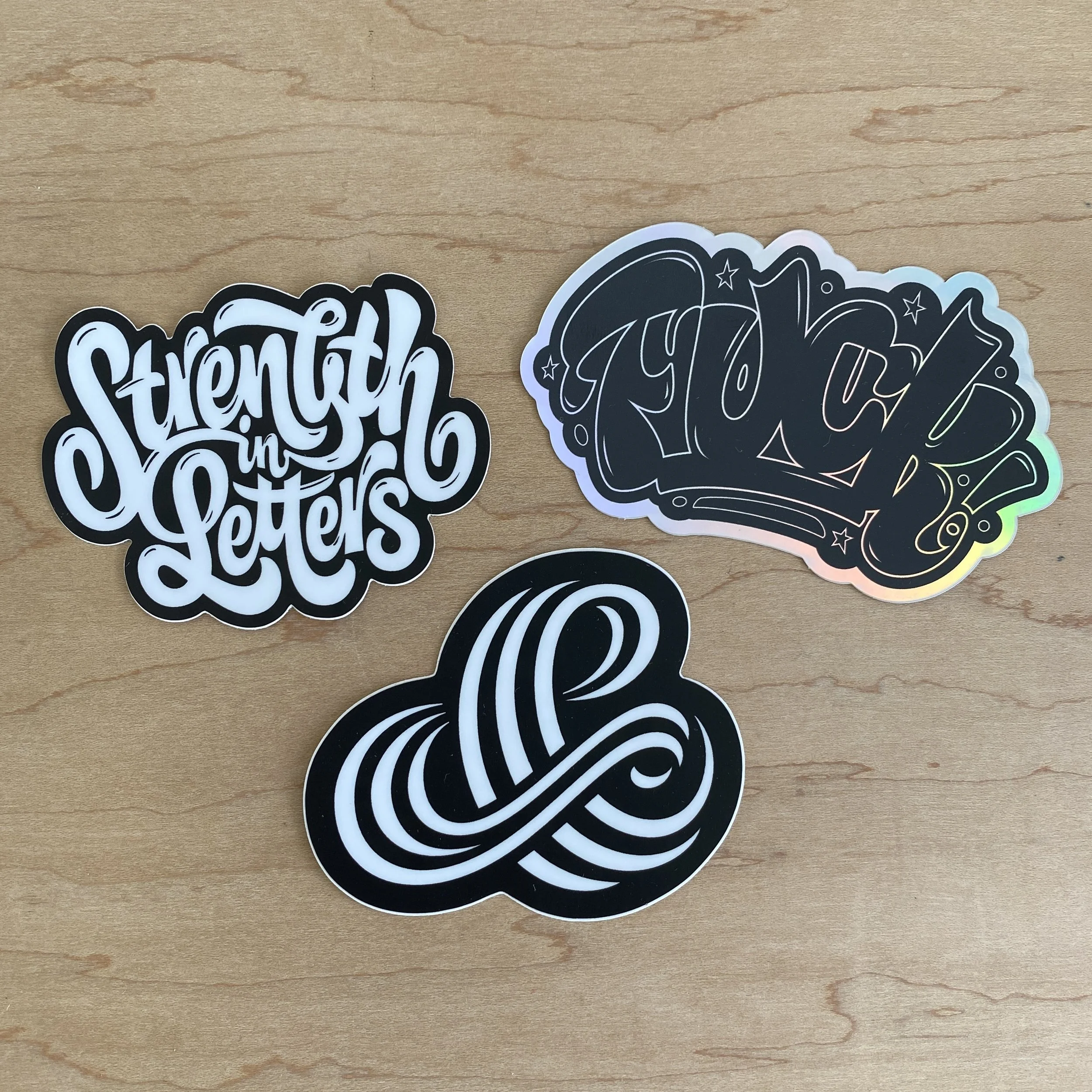 Black_White Sticker Pack — PSTL