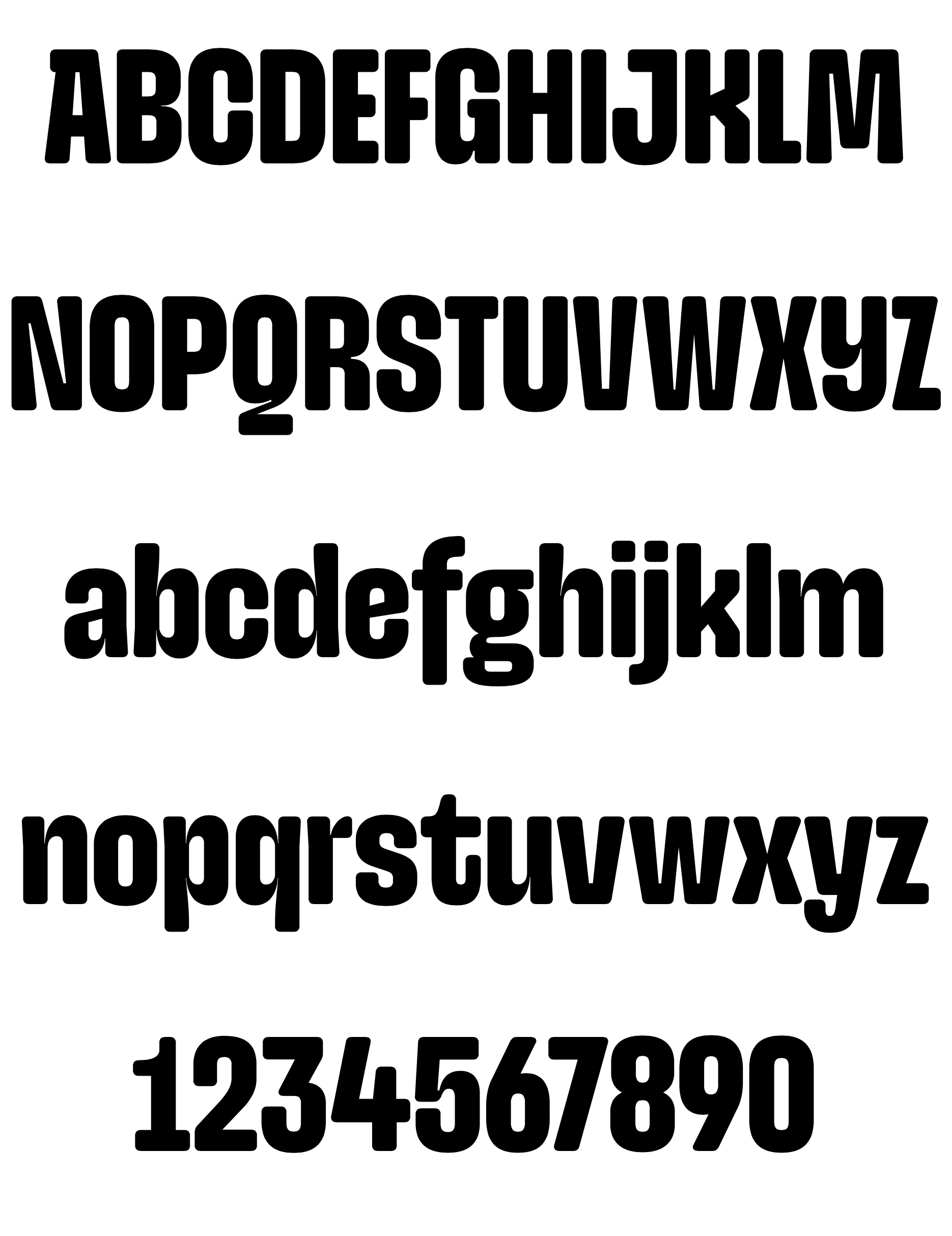 Retail Font — PSTL