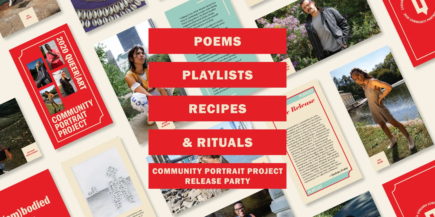 2020 Community Portrait Project — QUEER | ART