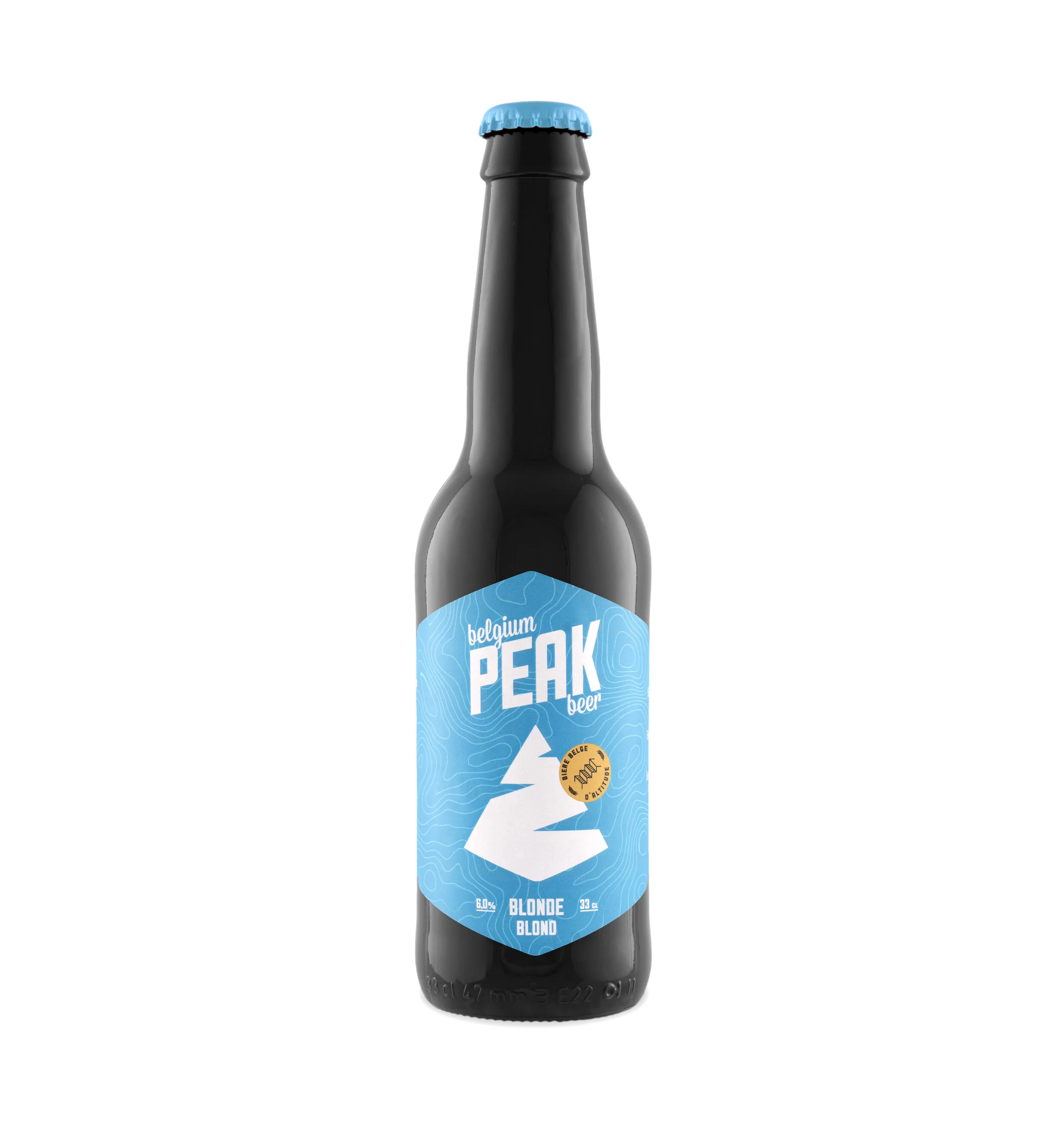 Peak Blonde 33cl — BELGIUM PEAK BEER