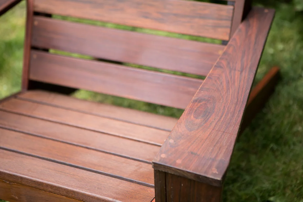Ipe Adirondack Teak Chair