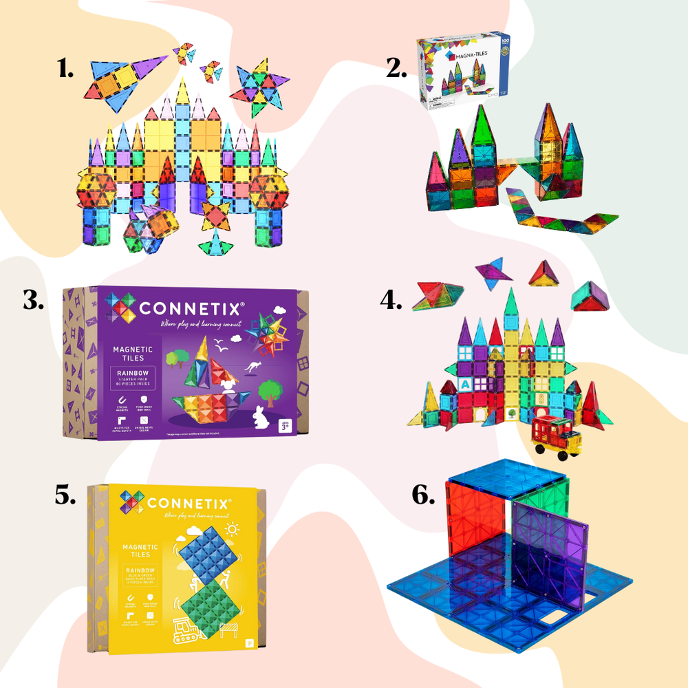 Magnetic Tile Essentials — The Workspace for Children