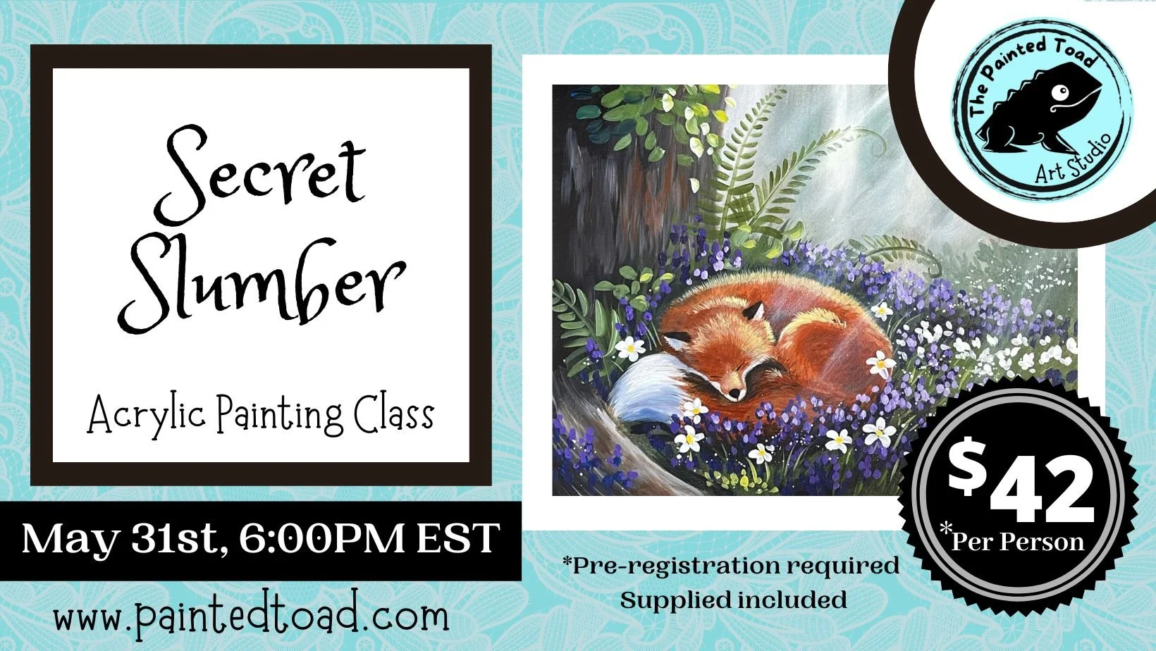 The Painted Toad: Secret Slumber — Marine City Chamber of Commerce