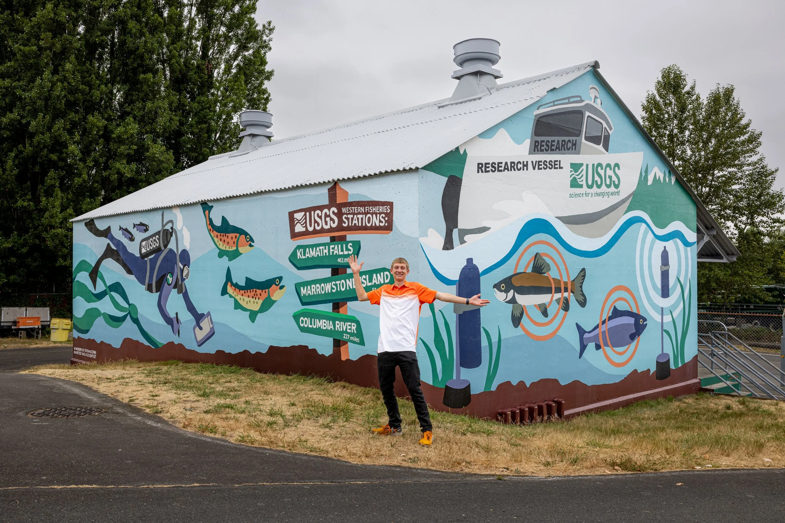 Save Our Salmon Mural Initiative — Austin's Awesome Art
