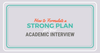 How to Formulate a Strong Plan for Your Academic Interview｜Be a ...