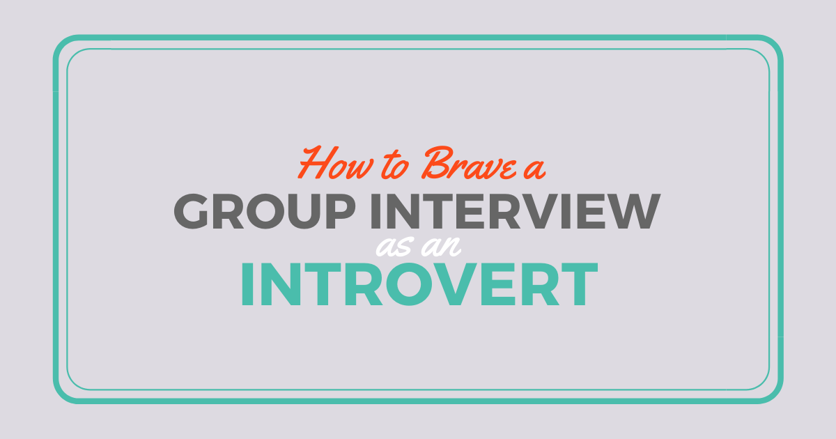 How to Brave a Group Interview as an Introvert｜Be a Physician Assistant