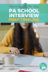 How to Expertly Plot Your PA School Interview Prep Timeline｜Be a ...