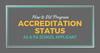 How to Avoid Misinterpreting Accreditation Status｜Be a Physician Assistant