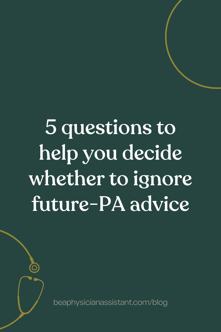 5 Questions to Help You Decide Whether to Ignore or Follow Future PA ...