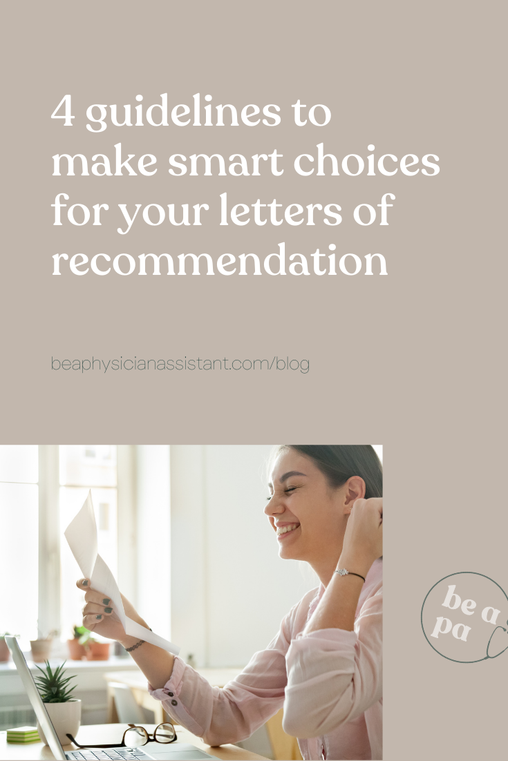 4 Guidelines to Make Smart Choices for Your Letters of Recommendation ...
