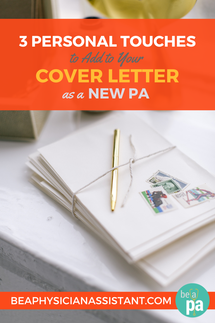 Three Personal Touches to Add to Your Cover Letter as a New PA｜Be a ...
