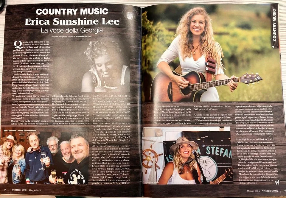 Erica Sunshine Lee - The Official Website of Singer/Songwriter ...