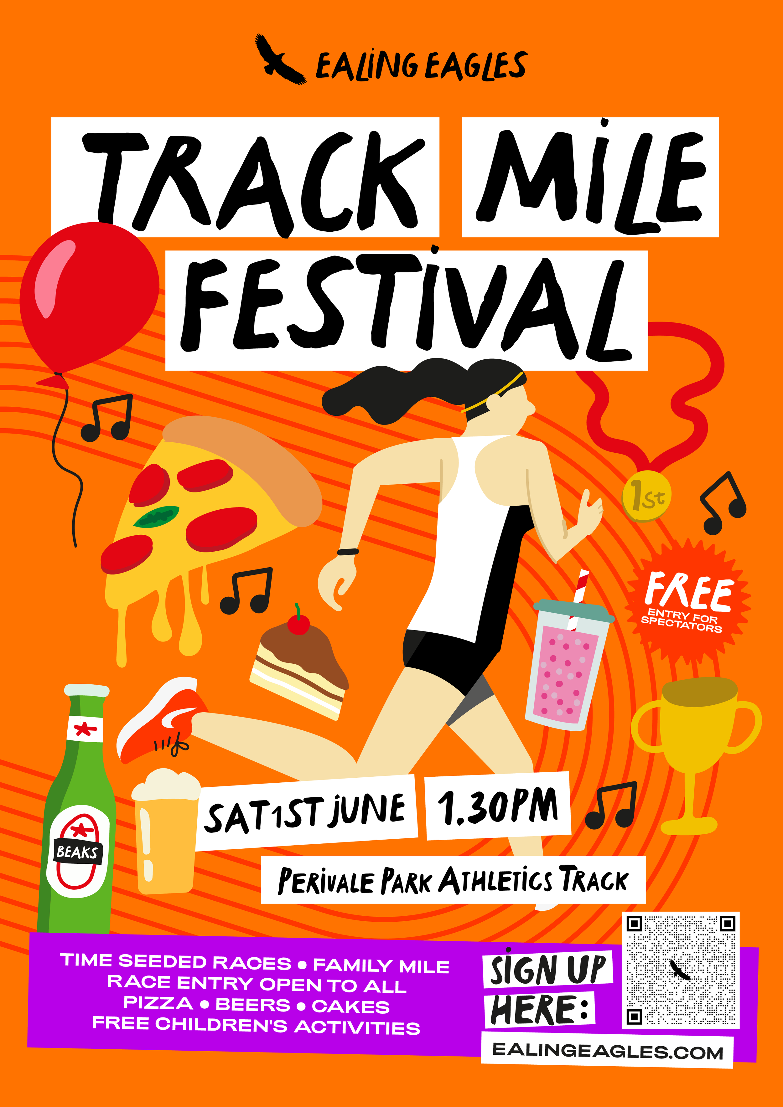 Track Mile Festival by Ealing Eagles — Ealing Eagles Running Club