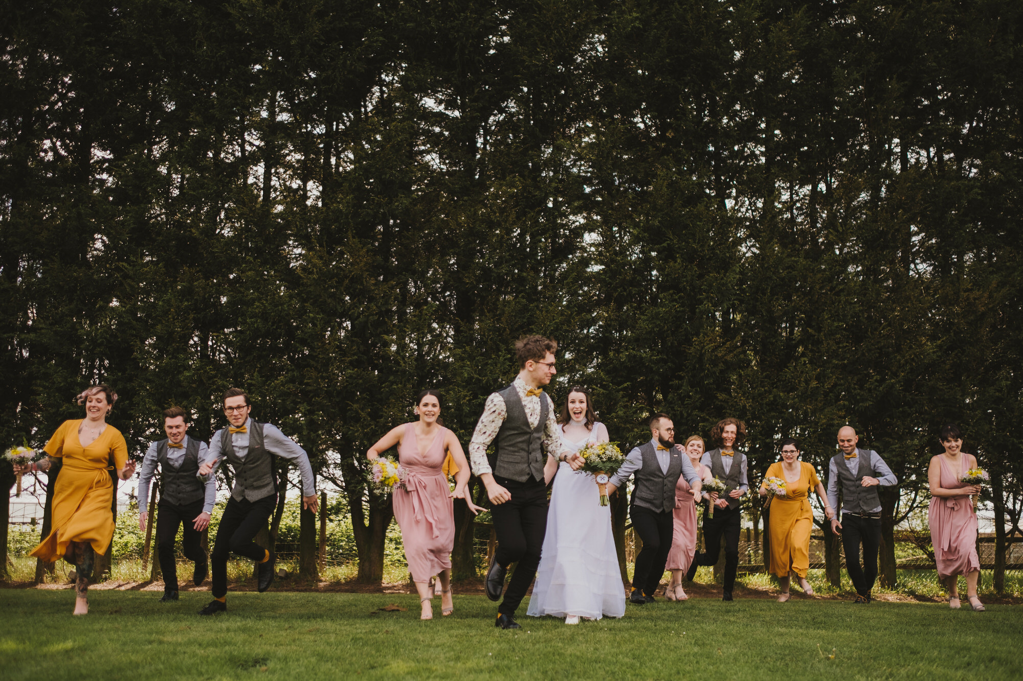 Rebekah & Josh - A Crafty DIY Wes Anderson-inspired Church Hall Wedding ...