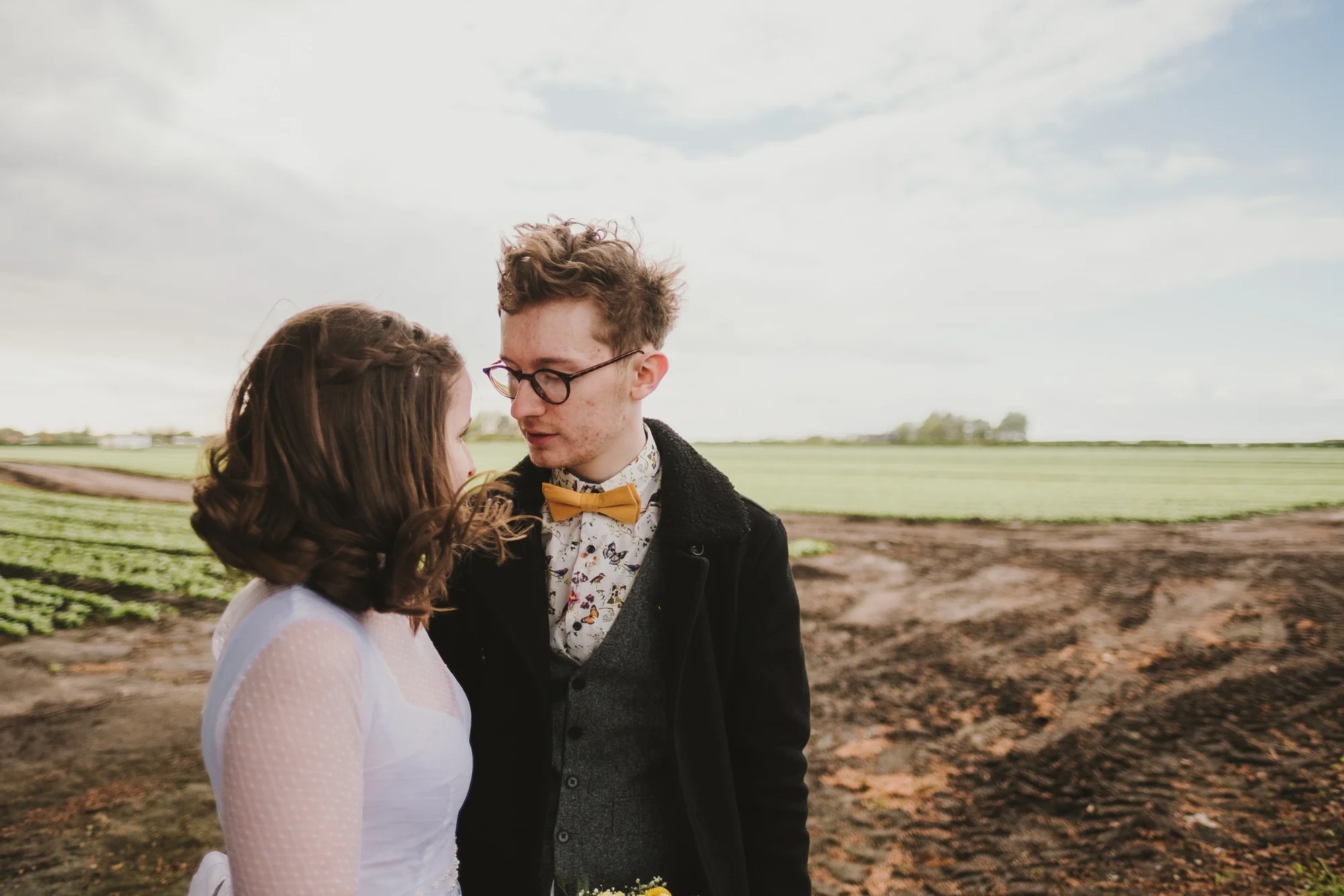 Rebekah & Josh - A Crafty DIY Wes Anderson-inspired Church Hall Wedding ...