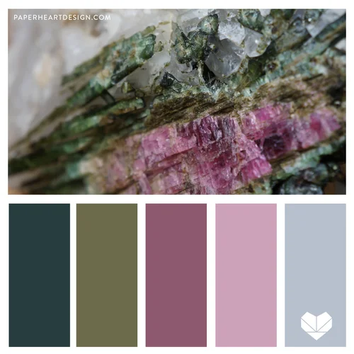Color Palette - Geology Rocks — Paper Heart Design Co.