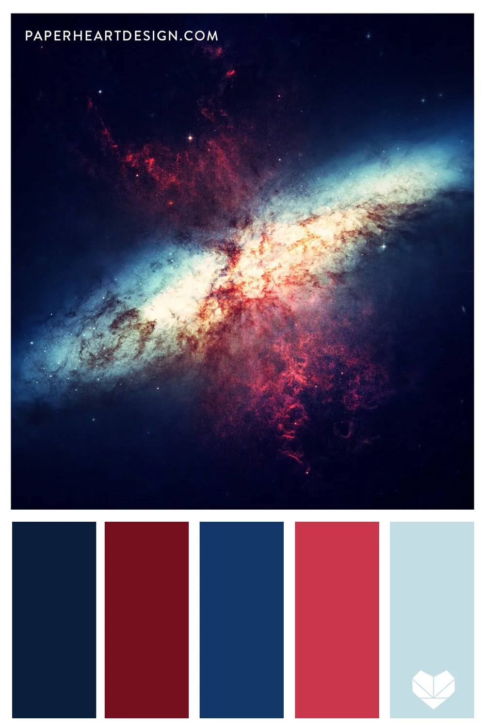 Color Palette: Awesome Space — Paper Heart Design Co.
