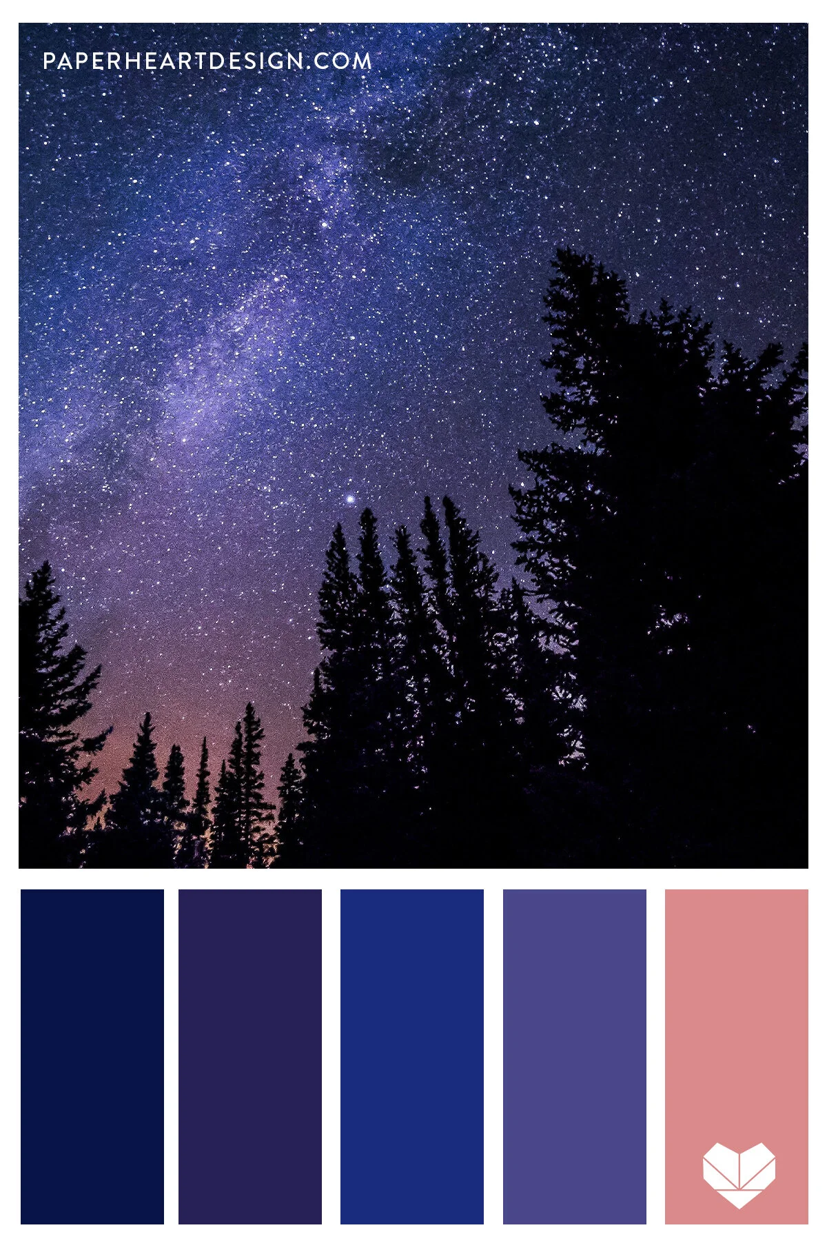 Color Palette: Awesome Space — Paper Heart Design