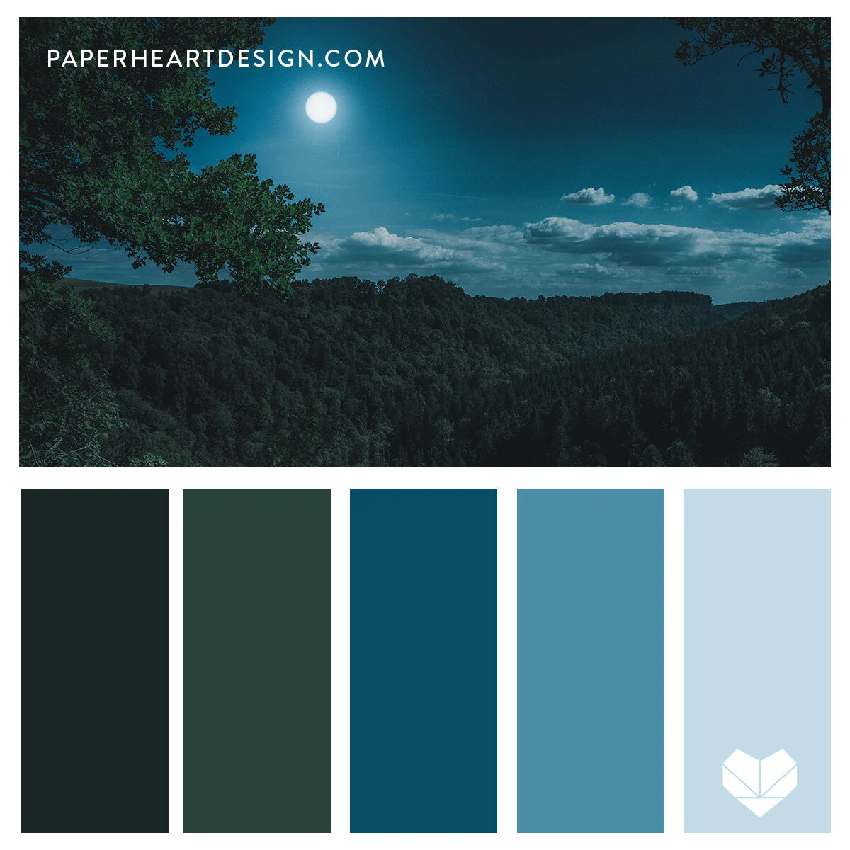 Color Palette: Forest Floor — Paper Heart Design