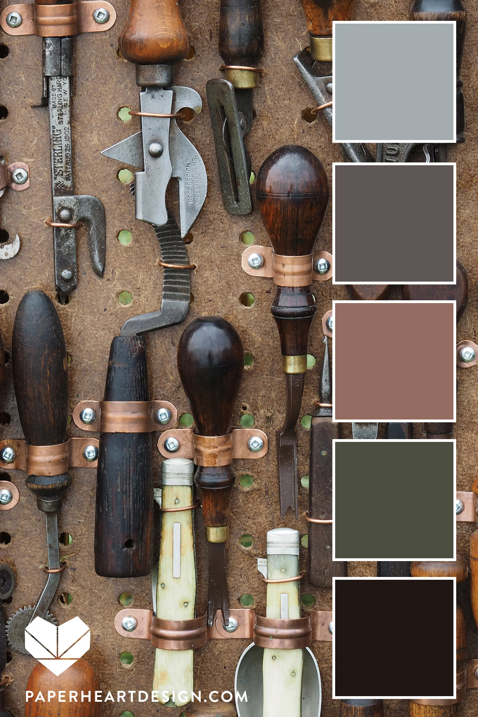 Color Palette: Vintage Vibes — Paper Heart Design Co.