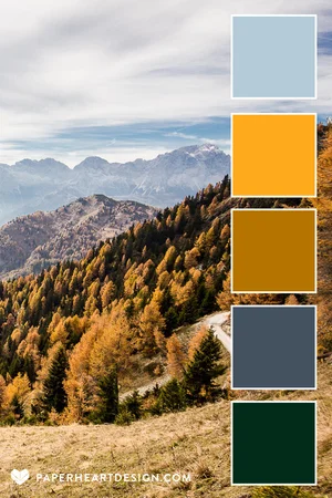 Color Palette: Mountains Majesty — Paper Heart Design Co.