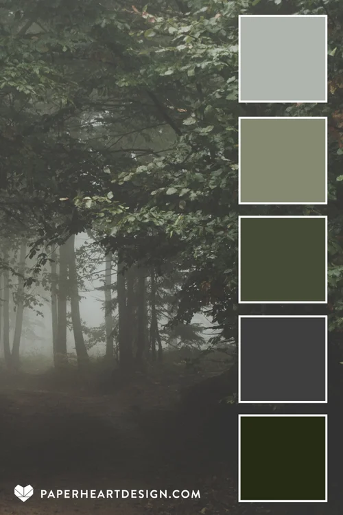 Color Palette: In a Fog — Paper Heart Design Co.
