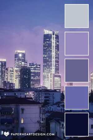 Color Palette: Very Peri Pantone 2022 Color of the Year — Paper Heart ...