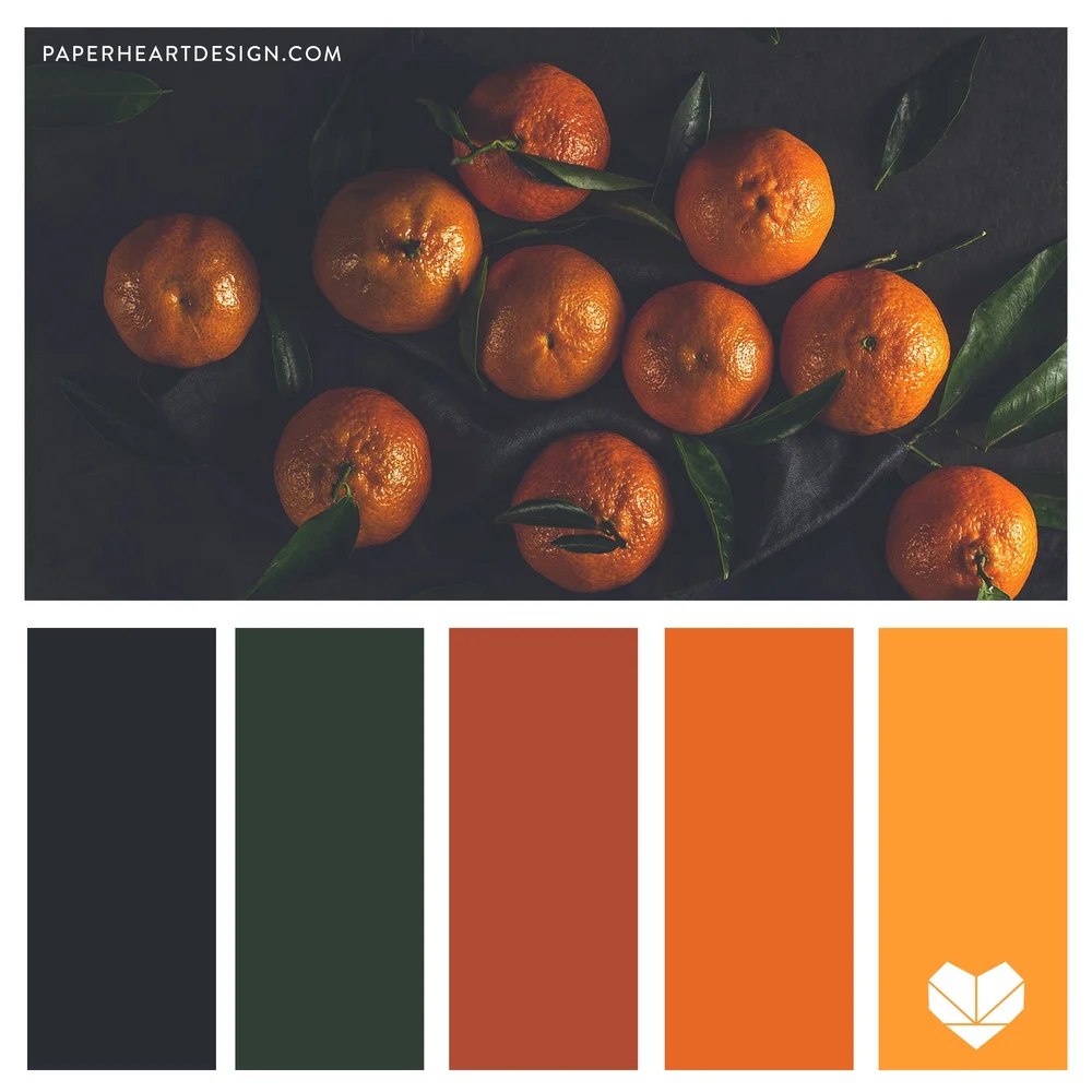 Color Palette: Dark + Moody — Paper Heart Design