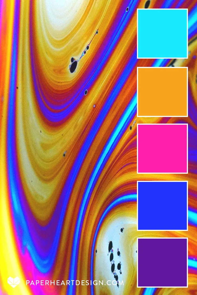 Color Palette: Macro Moisture — Paper Heart Design Co.