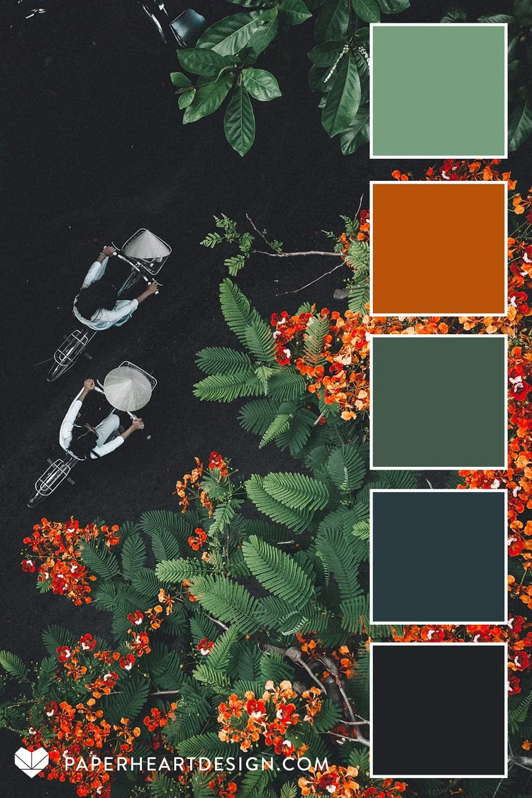 Color Palette: Dark + Moody — Paper Heart Design Co.