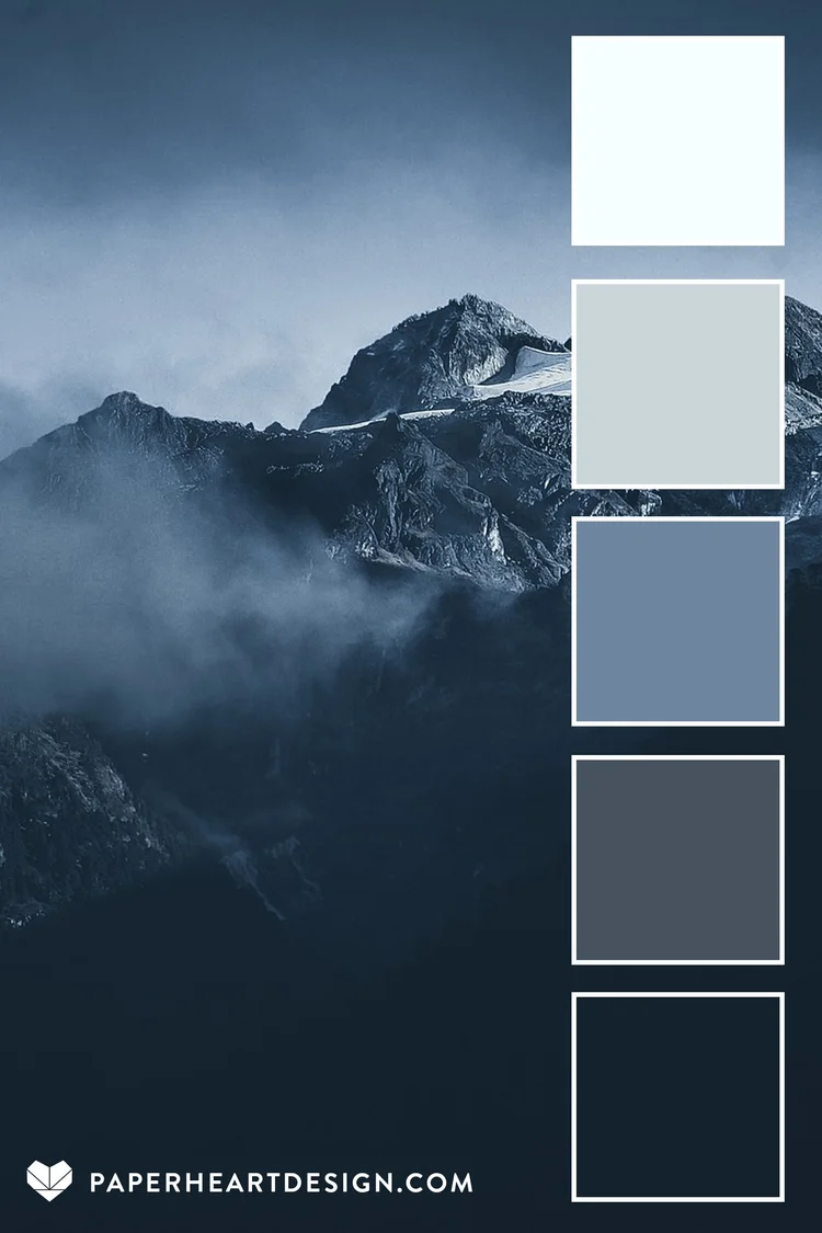 Color Palette: Dark + Moody — Paper Heart Design Co.