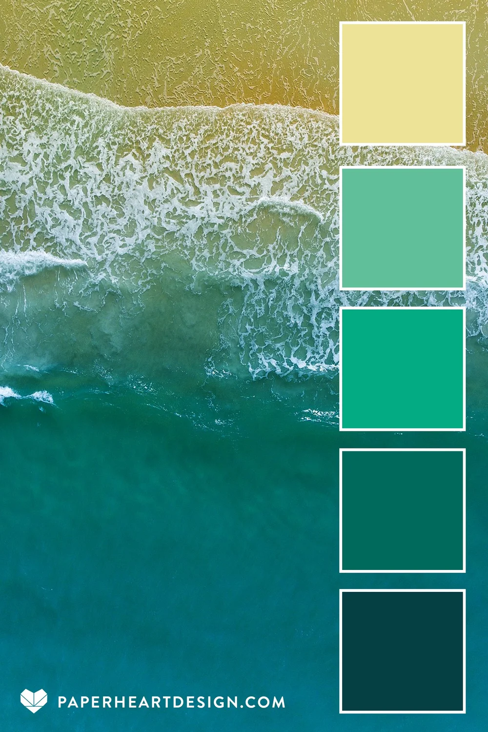 Color Palette: Beach Vibes — Paper Heart Design Co.