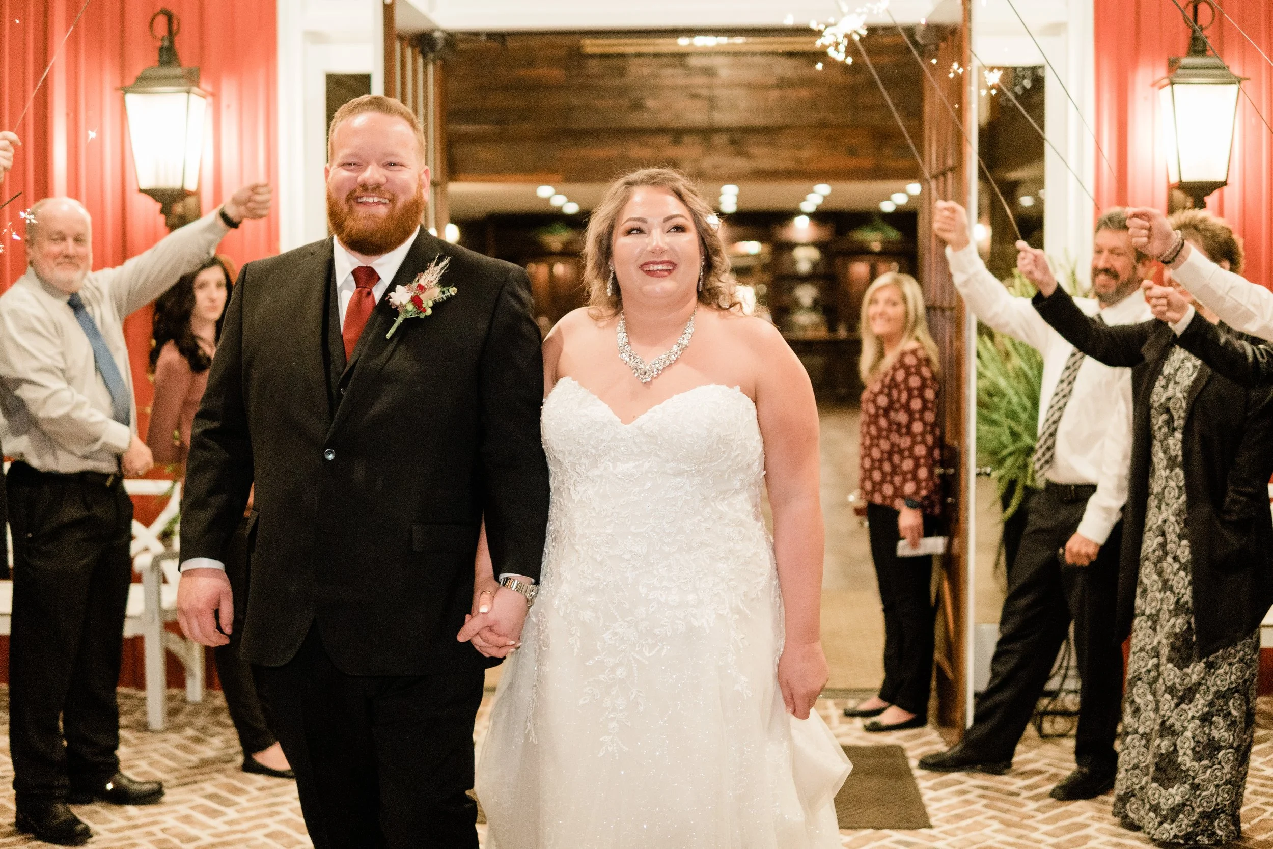 Beauty & Beard Photography — Emotional Indoor Wedding at Venue at 21 ...