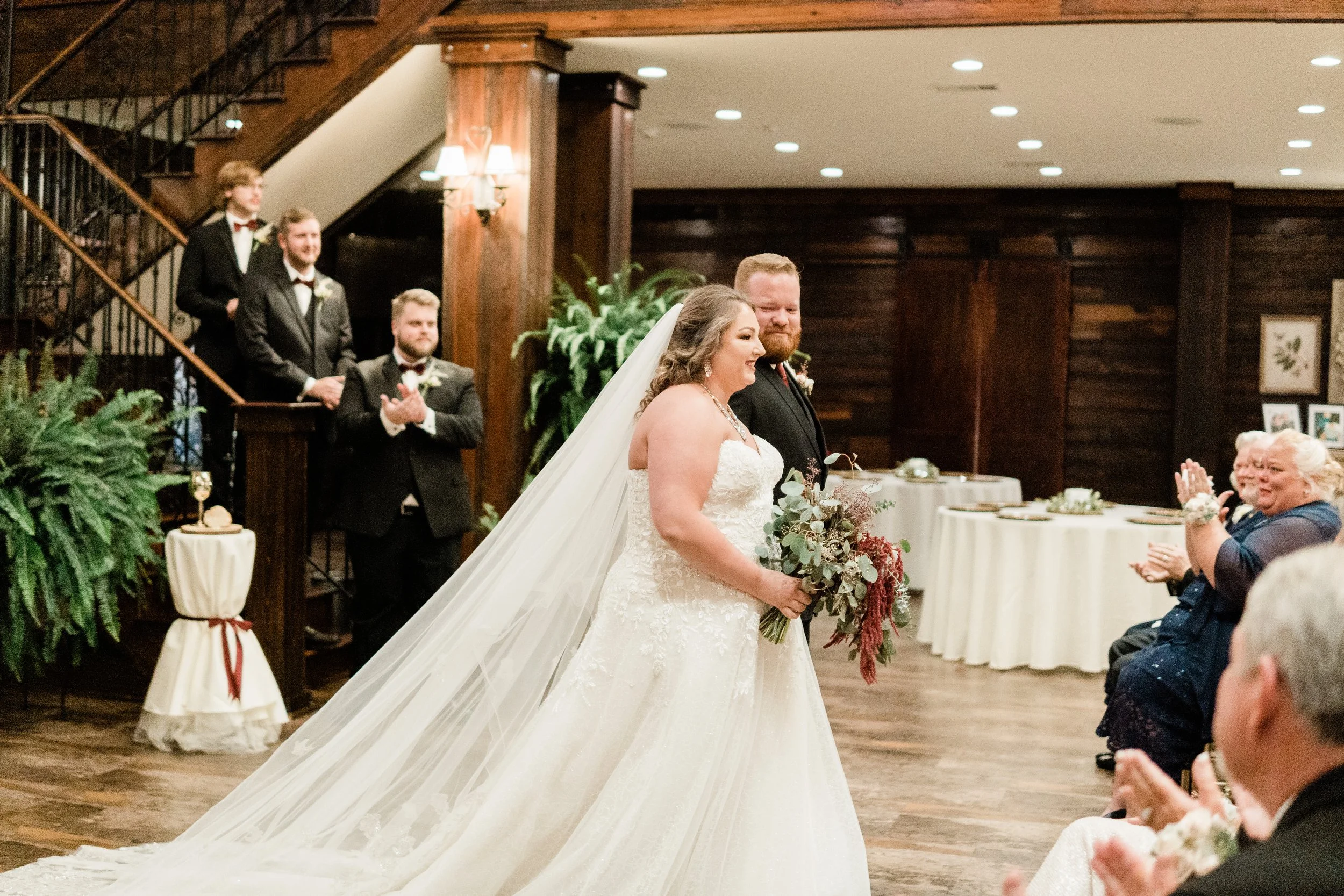 Beauty & Beard Photography — Emotional Indoor Wedding at Venue at 21 ...
