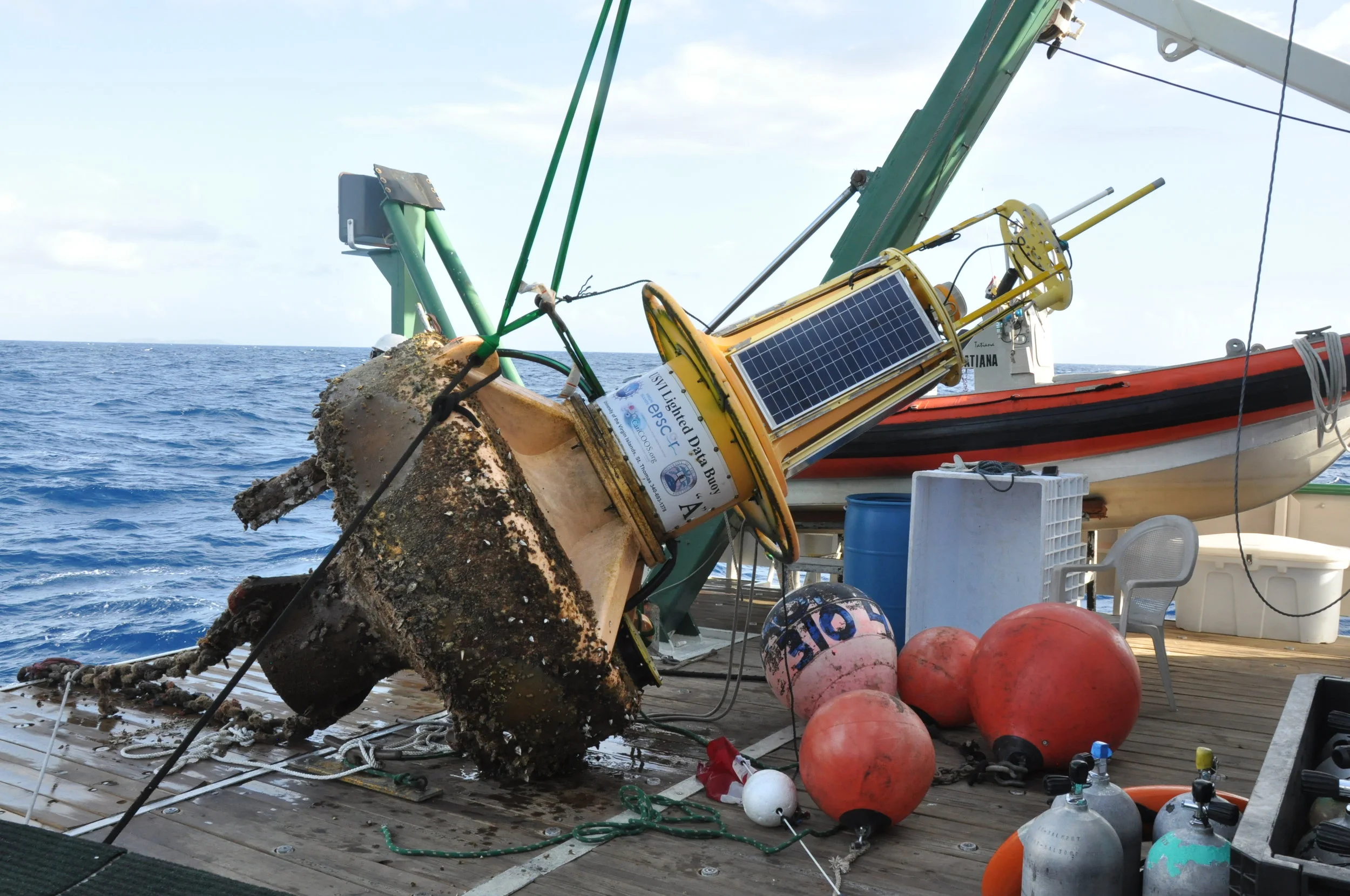 Essential Oceanographic Buoy Damaged in 2017 Hurricanes — VI EPSCoR