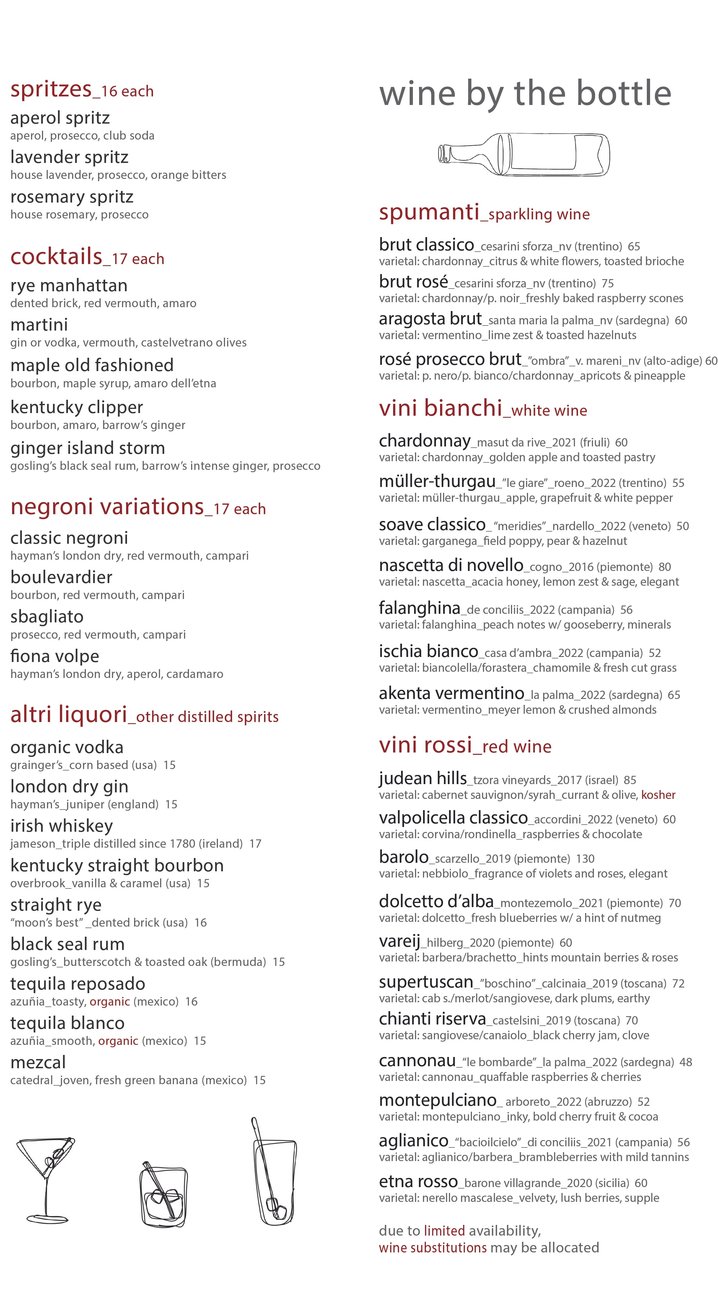 Bar Veloceㅤ new york's modern wine bar