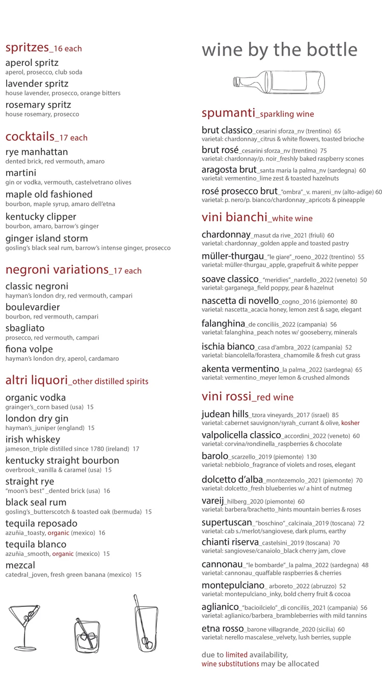 Bar Veloceㅤ new york's modern wine bar