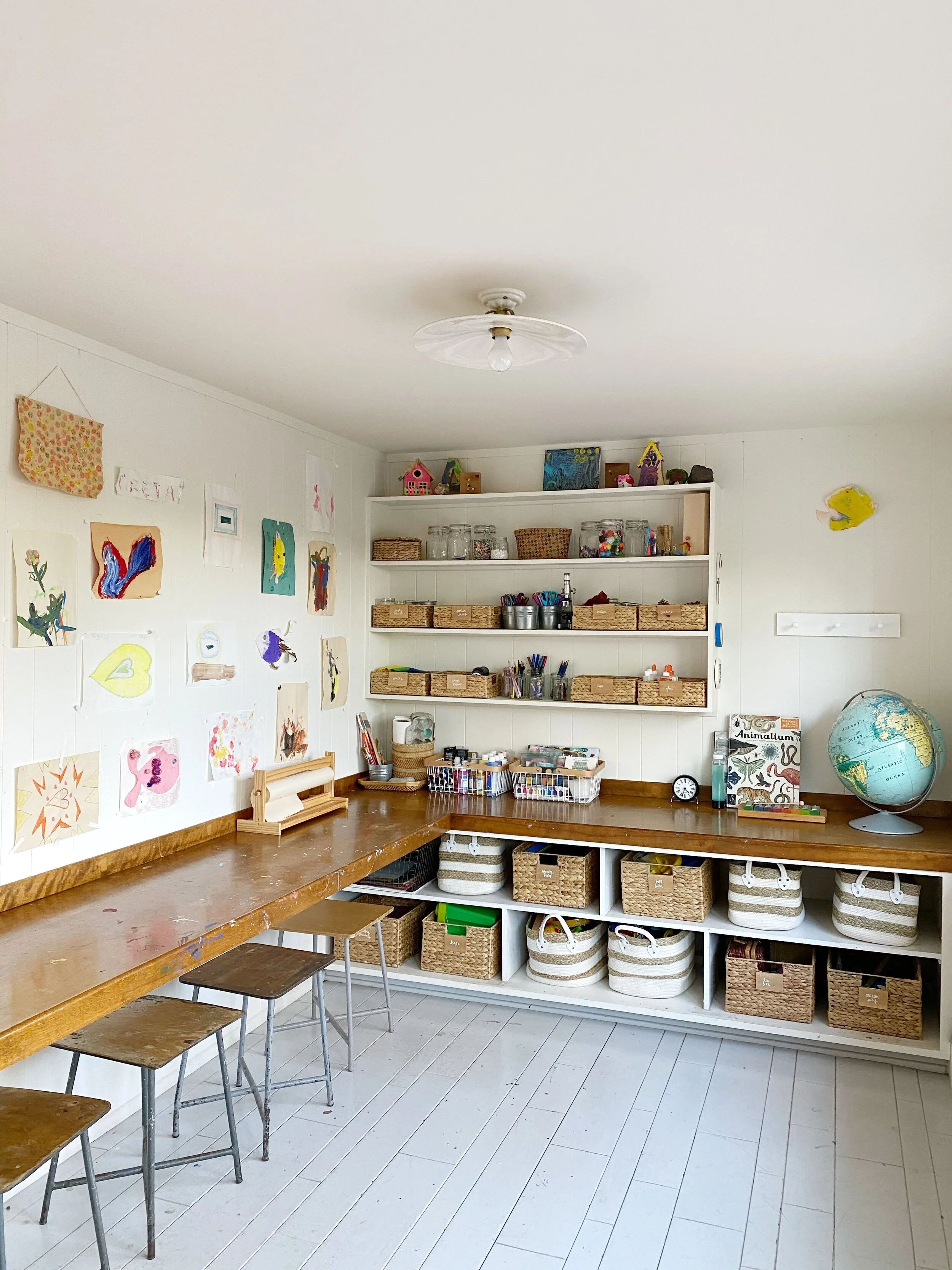 How to Keep Your Creative Space Organized Without Losing Your ...