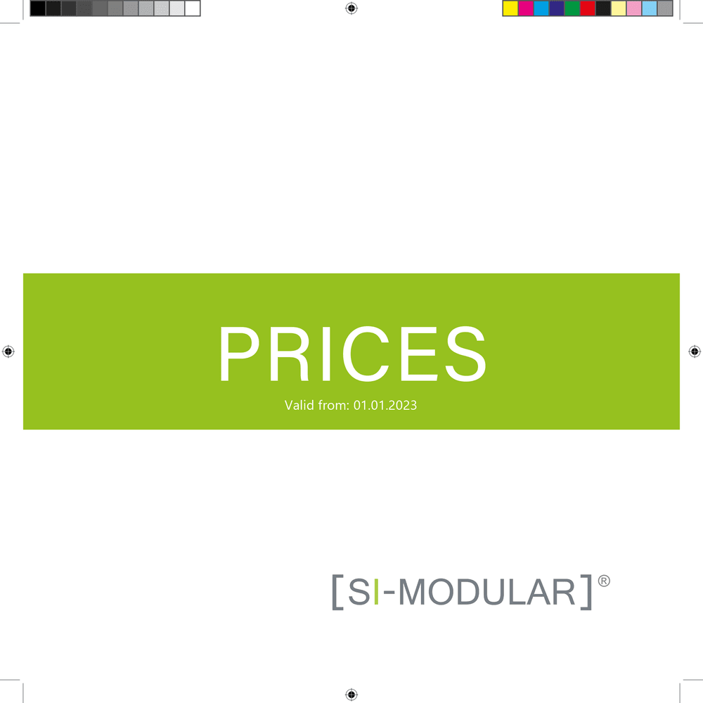 Pricelist — [SI-MODULAR]