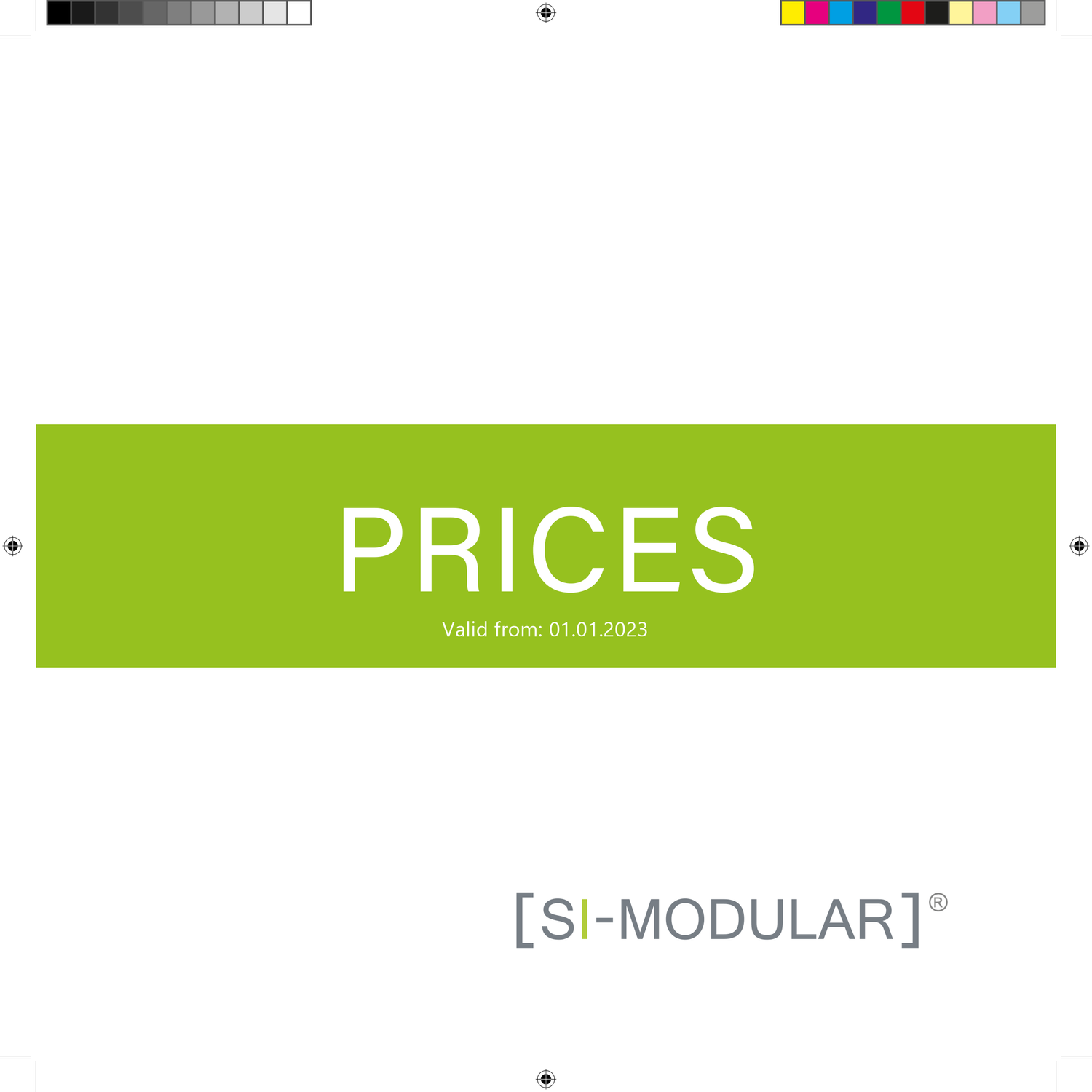 Pricelist — [SI-MODULAR]