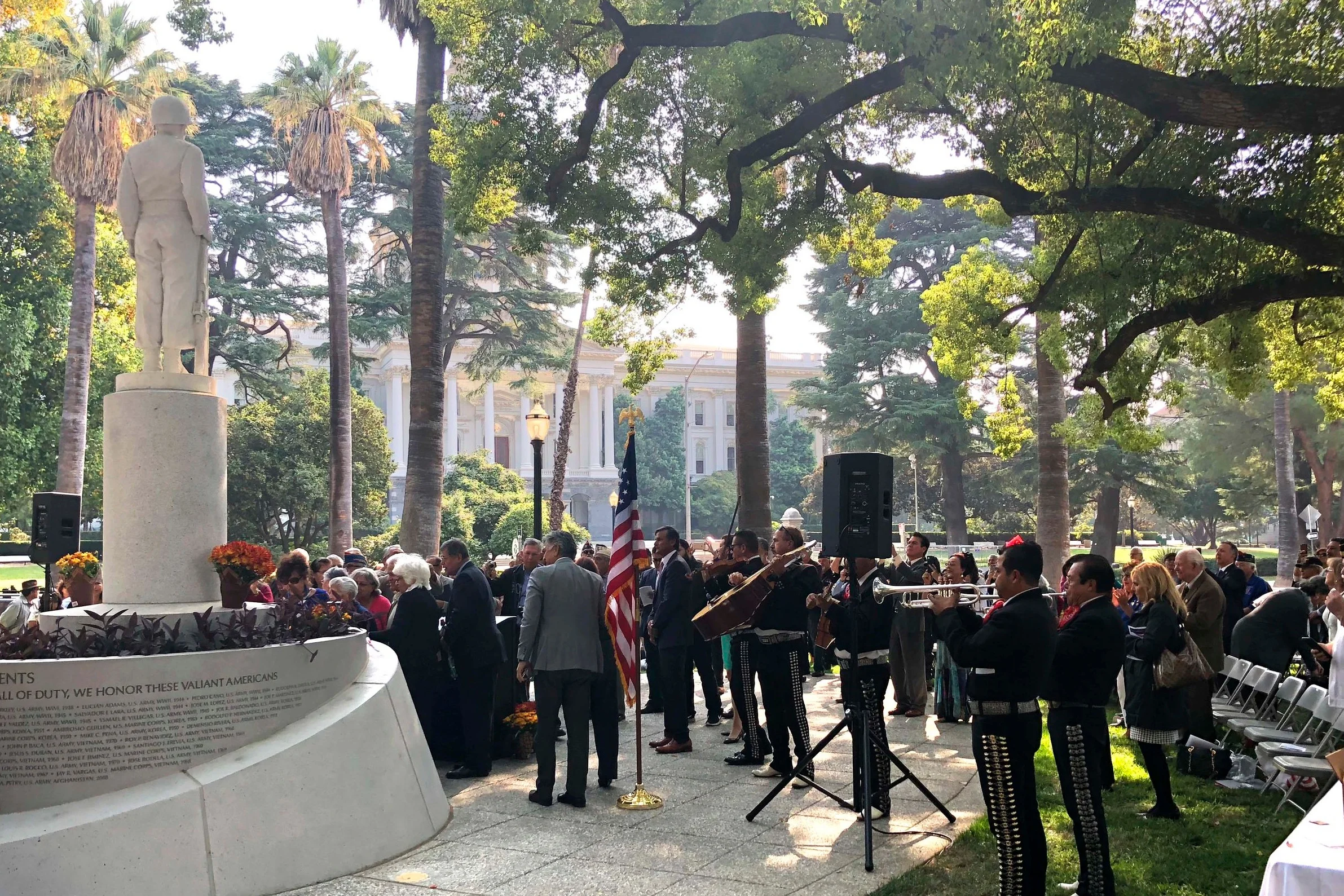 California Mexican American Veterans Memorial — QUADRIGA
