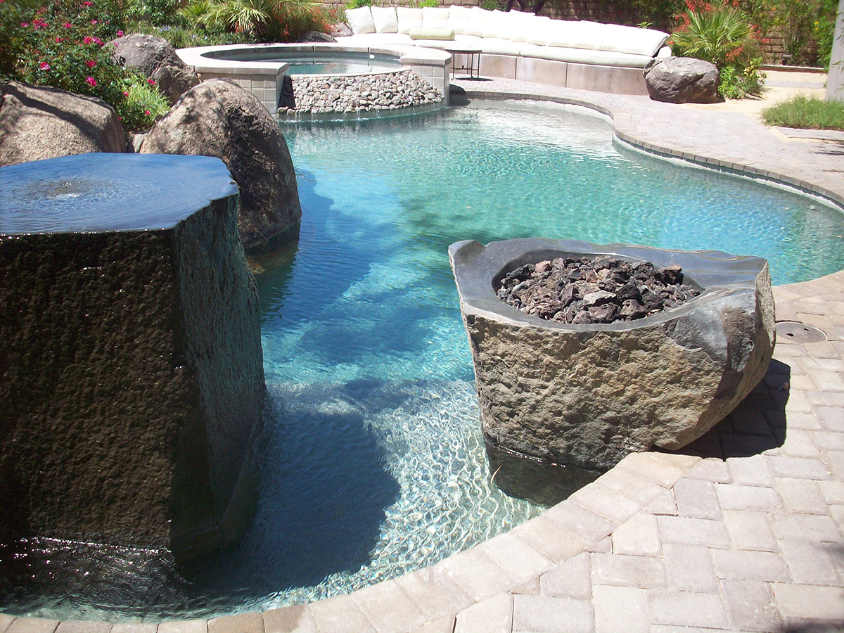 NEW POOL CONSTRUCTION — Bubble Springs