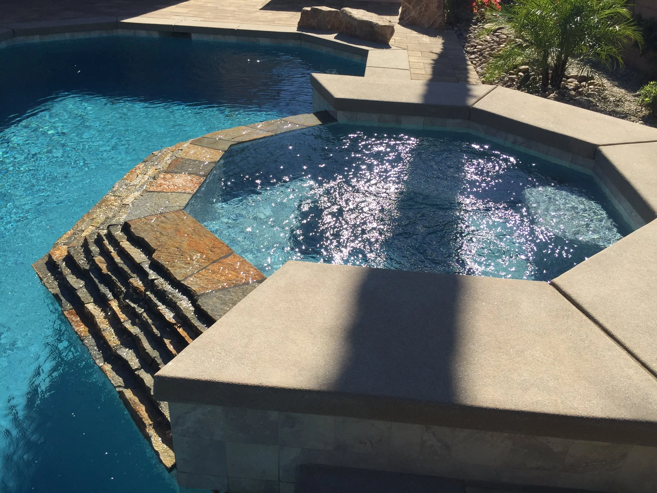 NEW POOL CONSTRUCTION — Bubble Springs