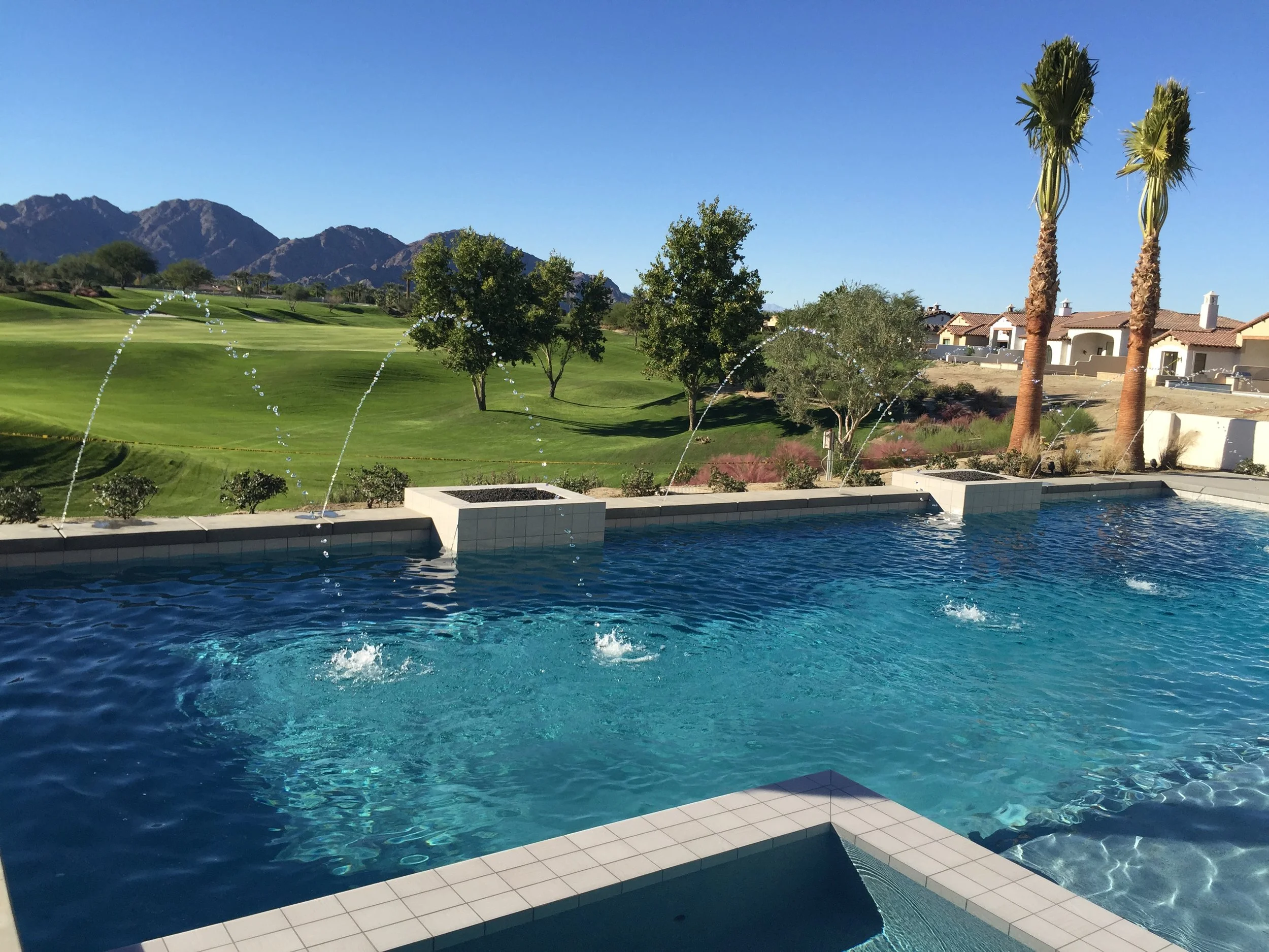 NEW POOL CONSTRUCTION — Bubble Springs