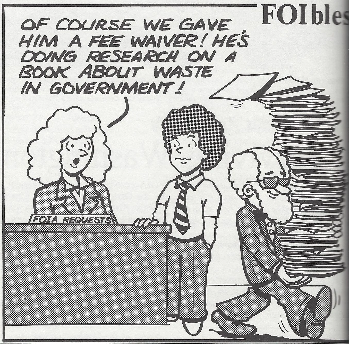 FOIbles: The Justice Dept's Forgotten FOIA Comic — The Memory Hole 2